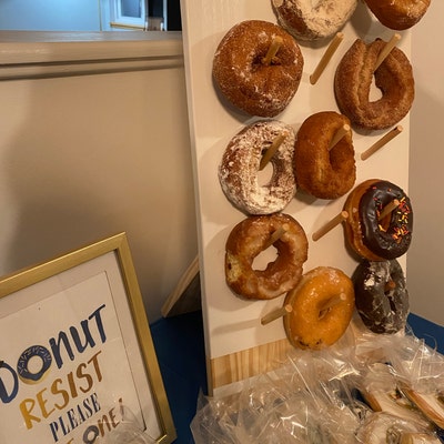 Donut Resist Please Take One Party Sign Police Wedding Table Printable ...