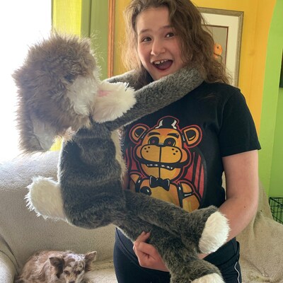 Hazel the Extra-large Soft and Stripy Slobbit - Etsy