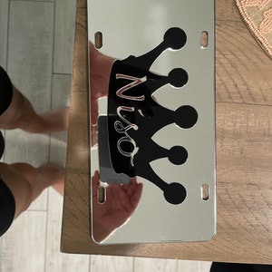 Custom Mirror License Plate Car Tag Personalized Car Tag - Etsy