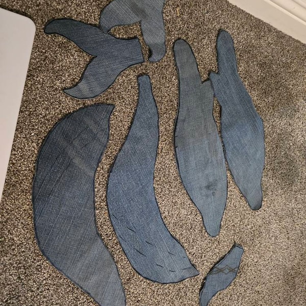 Denim Whale Instant Digital Printable Sewing Pattern With Step by Step ...