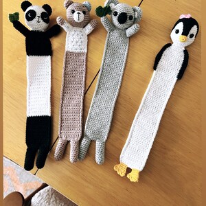 Crochet Koala Bookmark Pattern / Crochet Rabbit Bookmark - Etsy