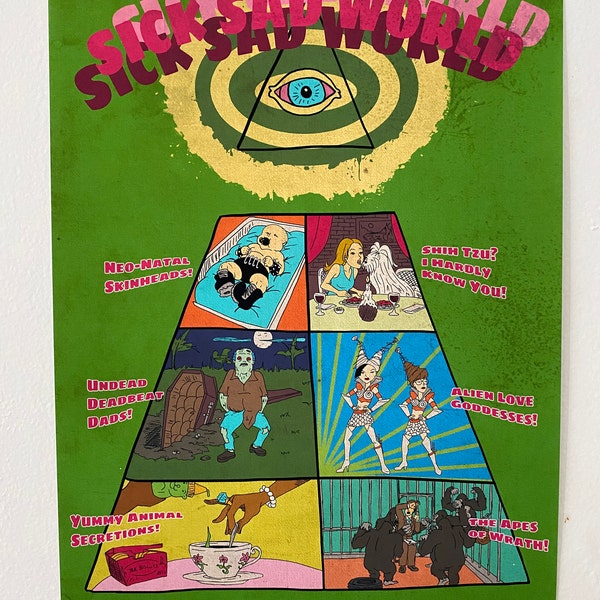 Sick Sad World Poster Artwork (DARIA) - Etsy