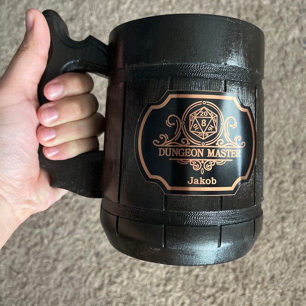 Dungeon Master Personalized Mug. Dungeon and Dragons Mug Custom Beer ...