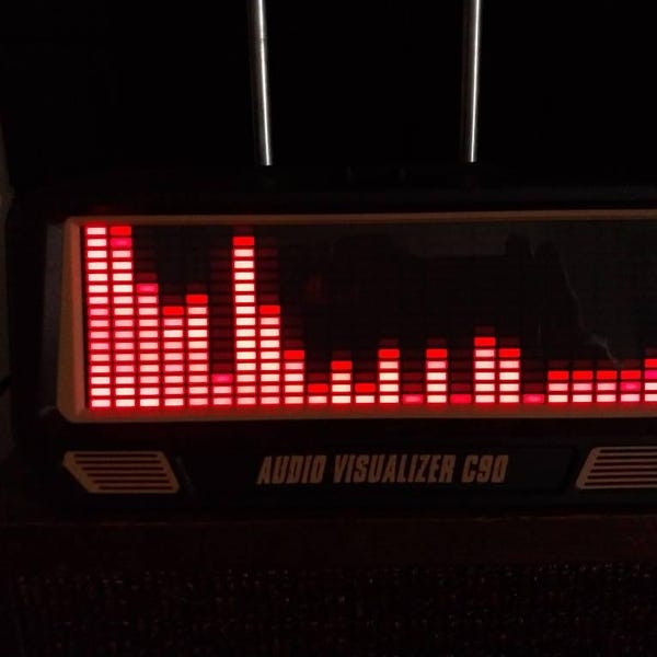 Audio Visualizer AR-384X - Darkroast | Real-time LED Music Visualizer ...
