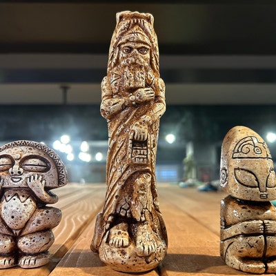 TAINO BIRD MAN Sculpture, Escultura Taina De Hombre Pajaro, Shaman ...