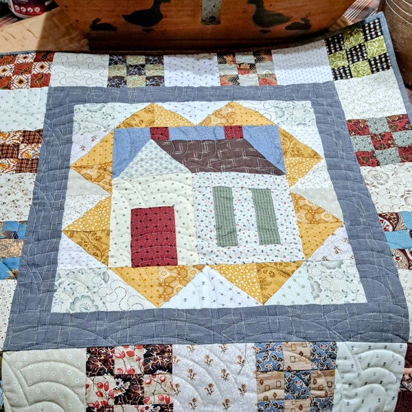 Handmade Ruby Jubilee Quilt - Etsy