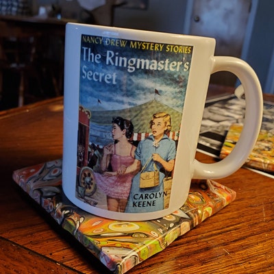 NANCY DREW Mystery Coffee Mug/the Ringmaster's Secret/nancy Drew Gift ...