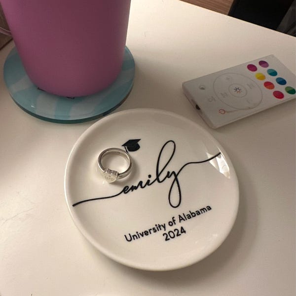 Dance Jewelry Dish Personalized Trinket Dish / Dance Teacher Gifts ...