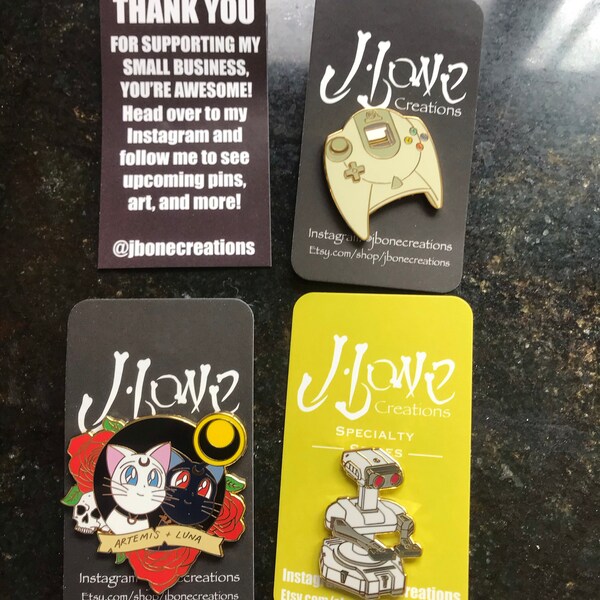 Rob the Robot - 1.5" Hard Enamel Lapel Pin - Etsy