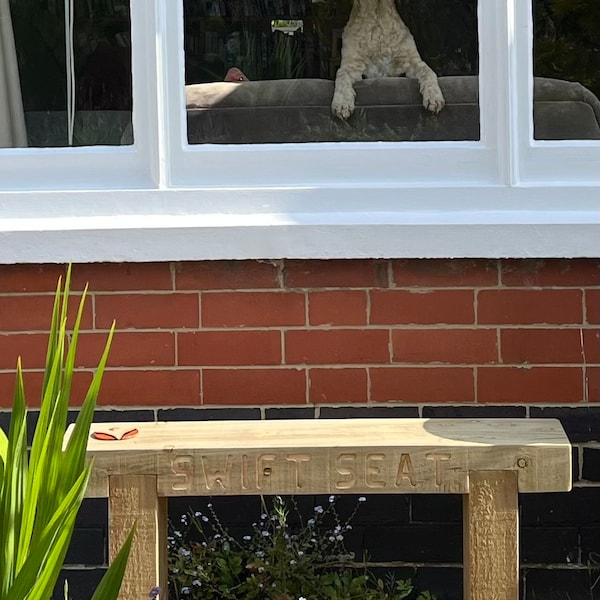 2 Seater Custom Engraved Wooden Rustic Garden Sleeper Seat Outdoor ...