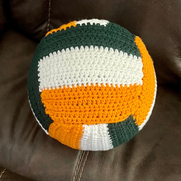Crochet Volleyball Pattern: Amigurumi Sport Toy (PDF Pattern) - Etsy