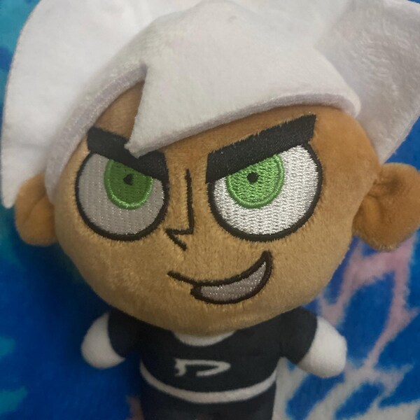 Danny Phantom Keychain Plush - Etsy