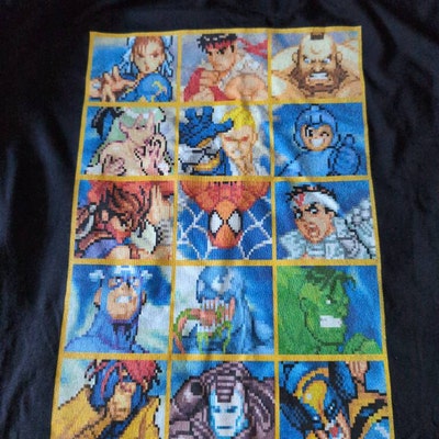 MVC Character Select Retro Classic Arcade Video Games Unisex T-shirt - Etsy