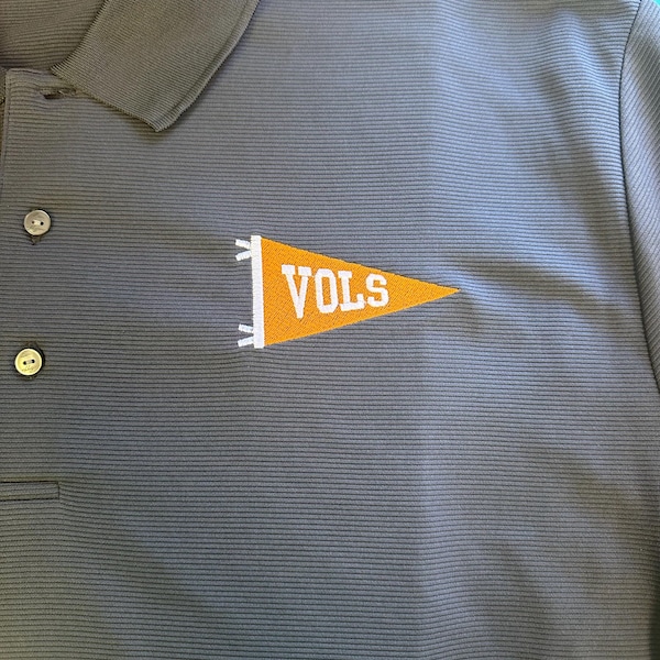 Vols Flag Embroidery Machine File, Digital Embroidery, Gift for Her or ...
