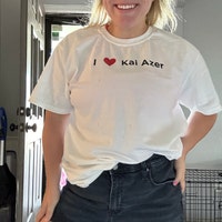 I Love Kai Azer Sticker - Etsy