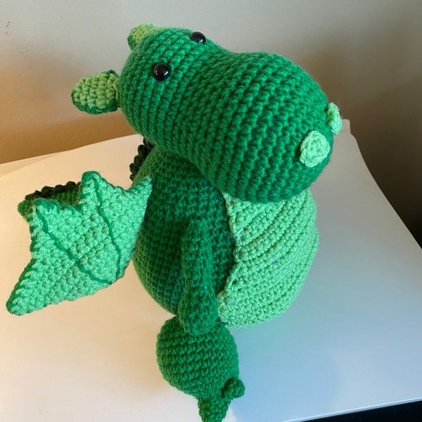 Yoki the Dragon Amigurumi Crochet Pattern - Etsy