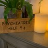 Psychiatric Help 5 Cents, Wooden Block Sign, Lucy Sign, Charlie Brown ...