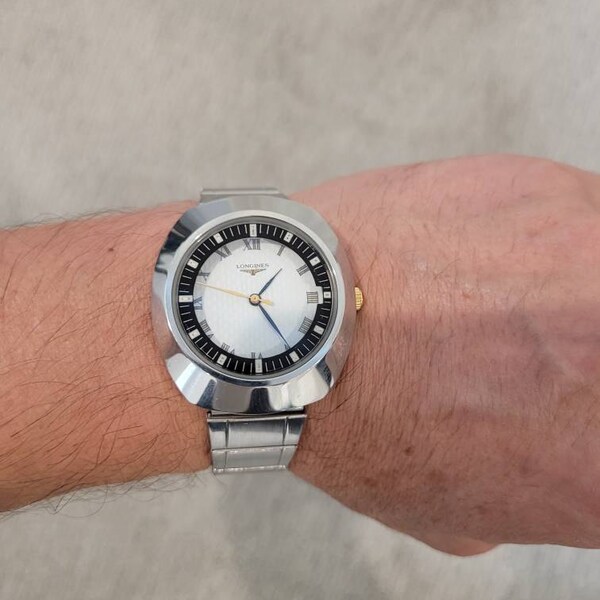 Mod Serviced Vintage Swiss BWC Automatic Watch Swiss Diver Case Swiss ...