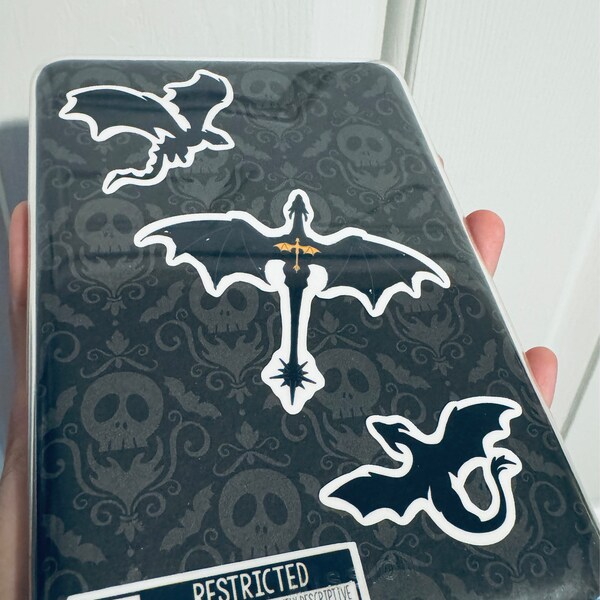 Sticker Fourth Wing Fantasy Sticker Bookish Sticker Booktok Gift for ...