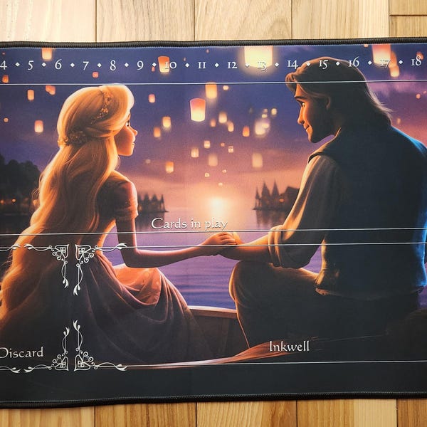 MTG Playmat | 24x14 Inch | the Round Table | Optional Zoning | TCG Play ...