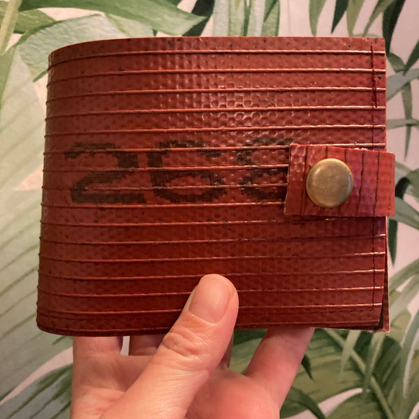 Fire Hose Wallet, Fire Hose Card Wallet, Card Holder, Recycled Card ...