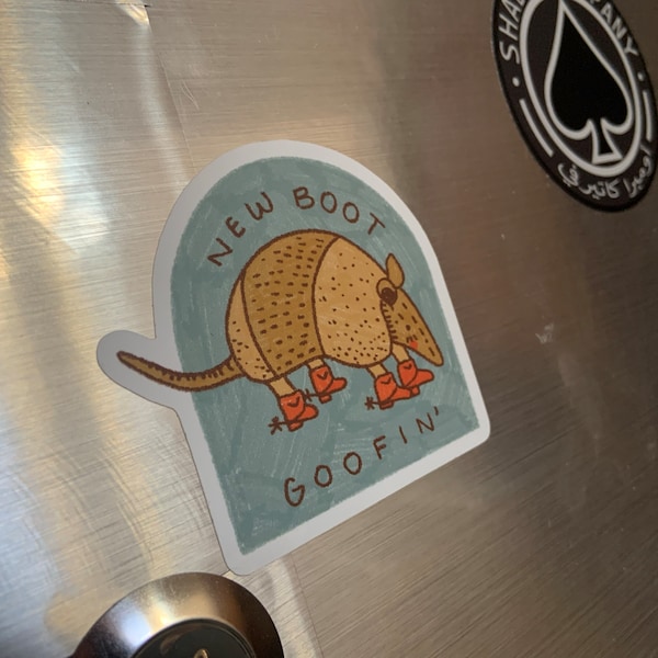 New Boot Goofin' Vinyl Sticker - Etsy