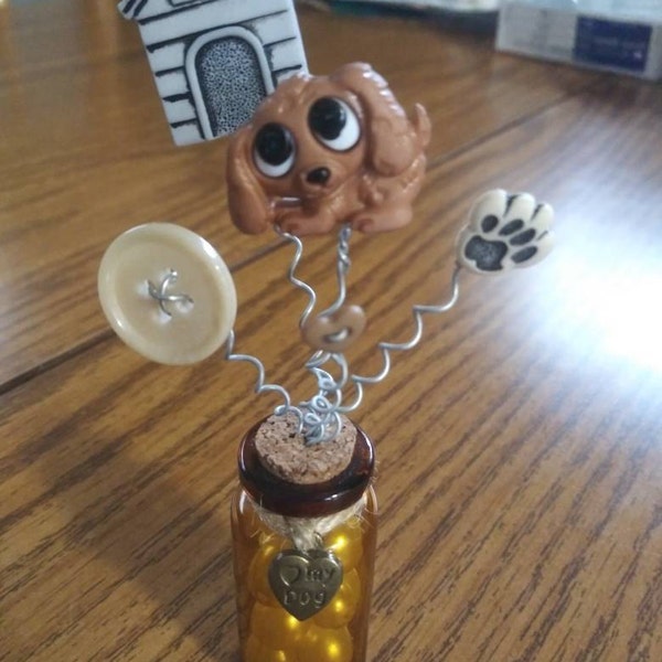 Button Bouquet Vintage Crystal Salt Shaker Buttons Black White Silver ...