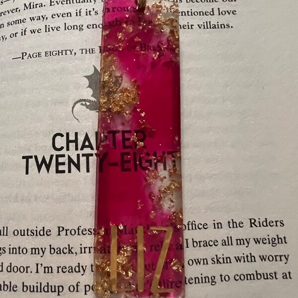 Gold Foil Resin Book Marks Custom Name Bookmarks Geode Gemstone Marbled ...