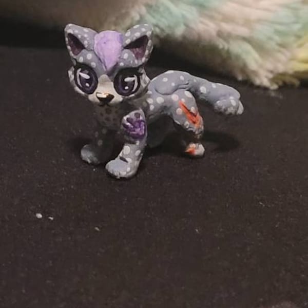 Ashpaw Warrior Cats LPS Clay Custom Apprentice Sized Bobble Head Figure ...