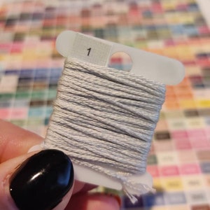 Color Bobbin Stickers or Labels for Cross Stitch Embroidery - Etsy