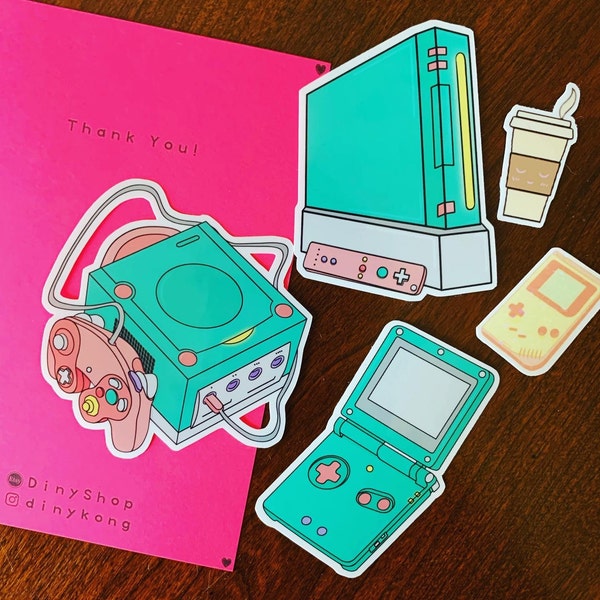 Retro Gamecube Sticker - Etsy