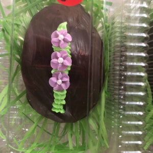 Edible Violets Made From Royal Icing in 3 Shades of Violet 24 - Etsy