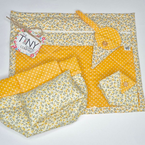 ORT Quilted Thread Catcher Sewing and Pattern Instructions/ Beginner ...