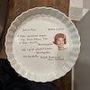 Personalized Pie Pan With Your Loved Ones Handwritten Recipe ...