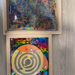 Light up Sensory Fidget Spinner Board - Etsy