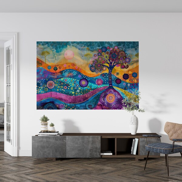 Enchanted Forest Dreamscape Digital Paper Pack - Etsy