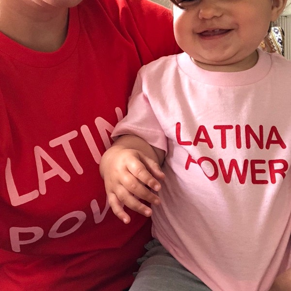 Latina Power Tee - Original Latina Power Tee - Latina Shirts - Latina ...