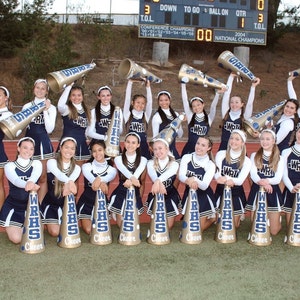 19 Cheer Megaphone Custom for Cheerleading and - Etsy