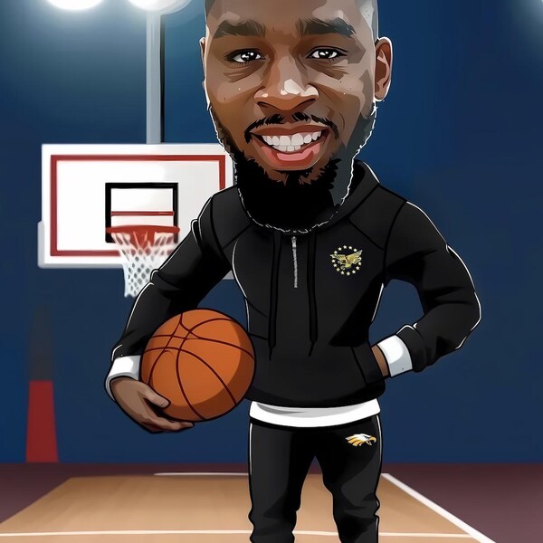 Custom Pilot Caricature Portrait From Your Photo Cartoon Style, Female ...