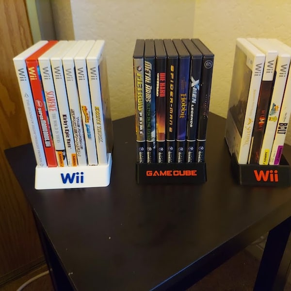 Wii Game Case Display Stand - Etsy