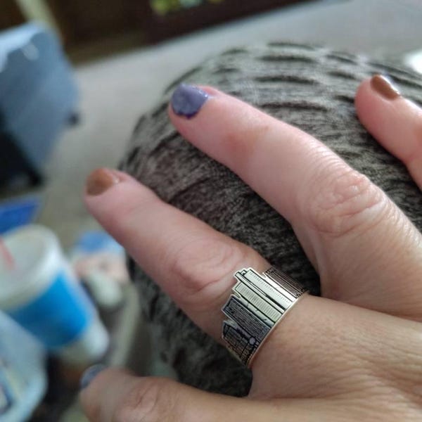 Custom City Ring • Cityscape Ring • Travel Ring • Skyline Ring ...