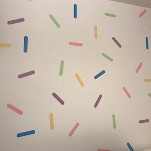Colorful Confetti Sprinkle Wall Decals Set of 90 Sprinkles - Etsy Canada