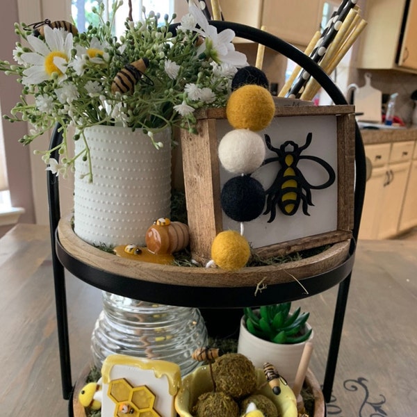 12 Bees,bee Decor,bee Centerpiece,honey Bee, Bee Party,bee Baby Shower ...