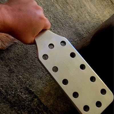 Devil's Accomplice Aluminum Spanking Paddle From Ballistic - Etsy