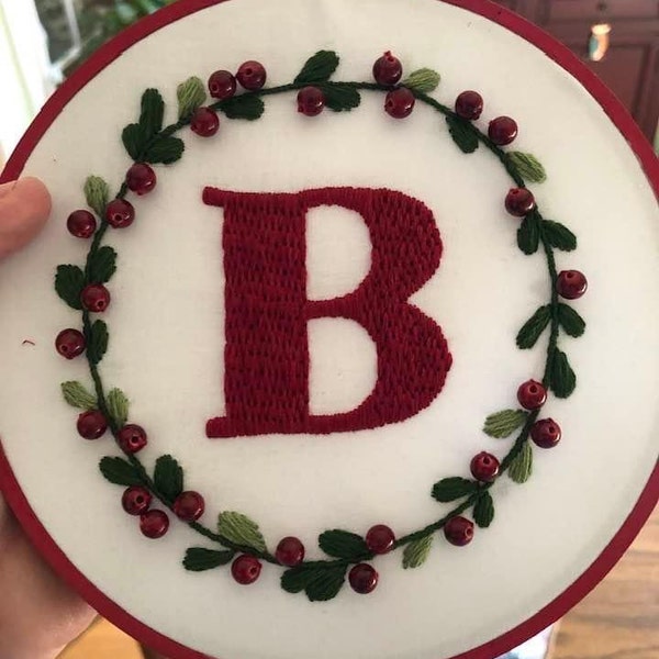 Personalized Initial Christmas Ornament | PDF Beginner Friendly ...