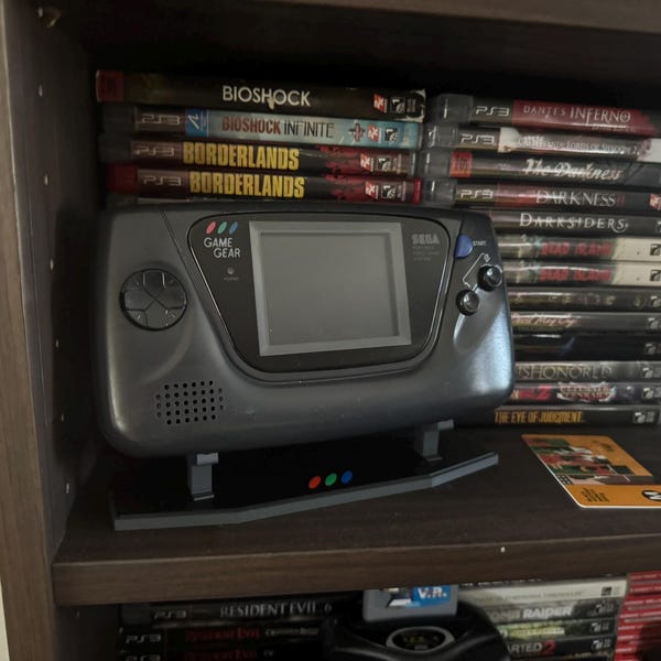 Sega Game Gear Display Stand - 3D Printed - Etsy
