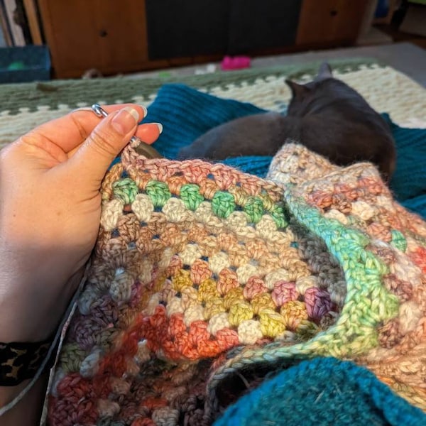 Crochet Blanket Pattern || Primavera Blanket 14 Sizes || Easy Crochet ...