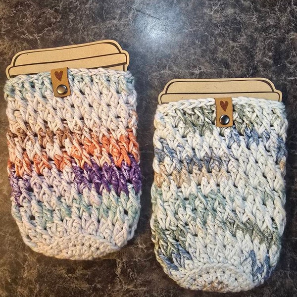 Chunky Yarn Knit Wristlet Keychain | Loop Key Chain With Lobster Clasp ...