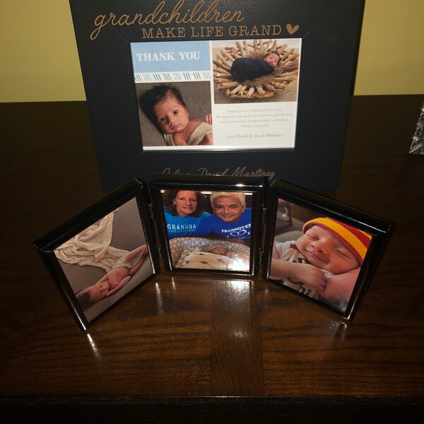 Grandchildren Make Life Grand Picture Frame | Grandparents Picture ...