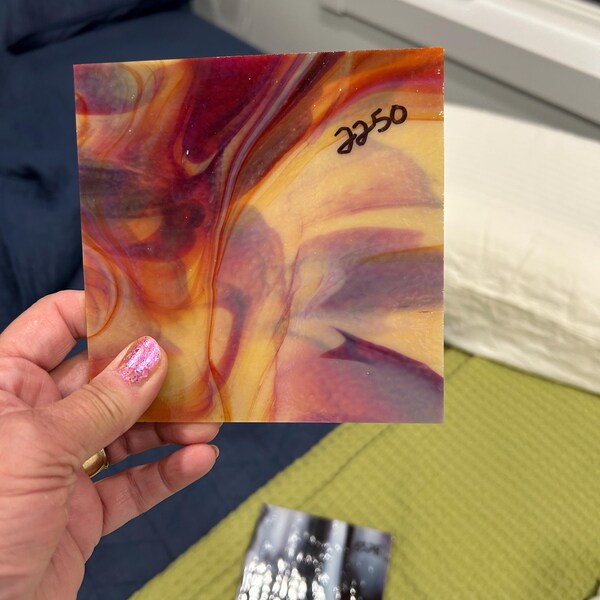 90 COE "brown Transparents" Bullseye Glass Sheets. *choice of 4 Colors ...